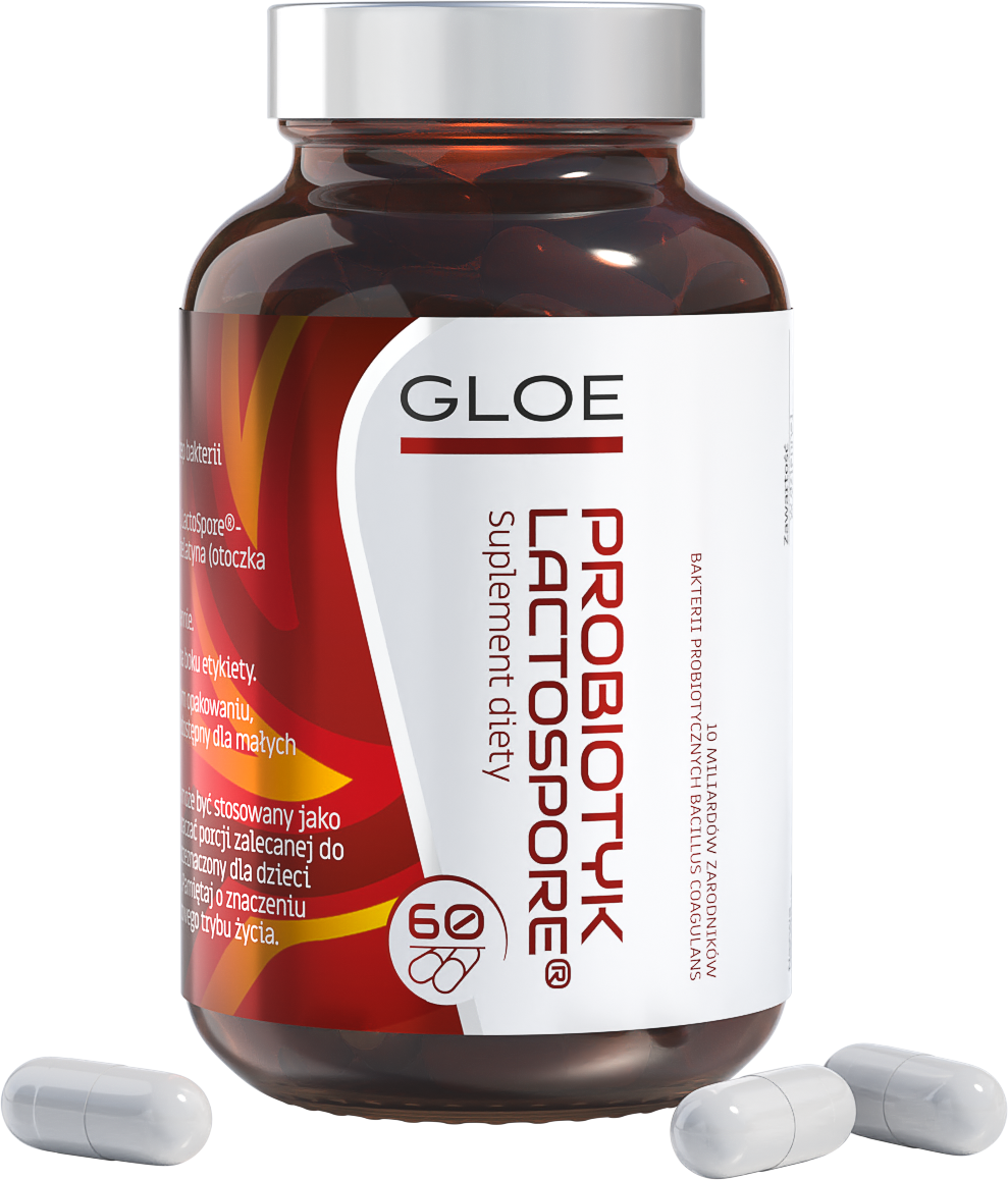 PROBIOTYK LACTOSPORE 60 KAPS. – Gloe